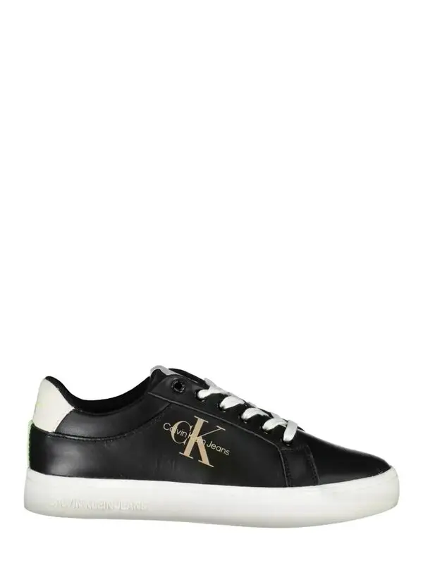 Calvin Klein Lace-up Low-top Sneakers - Black