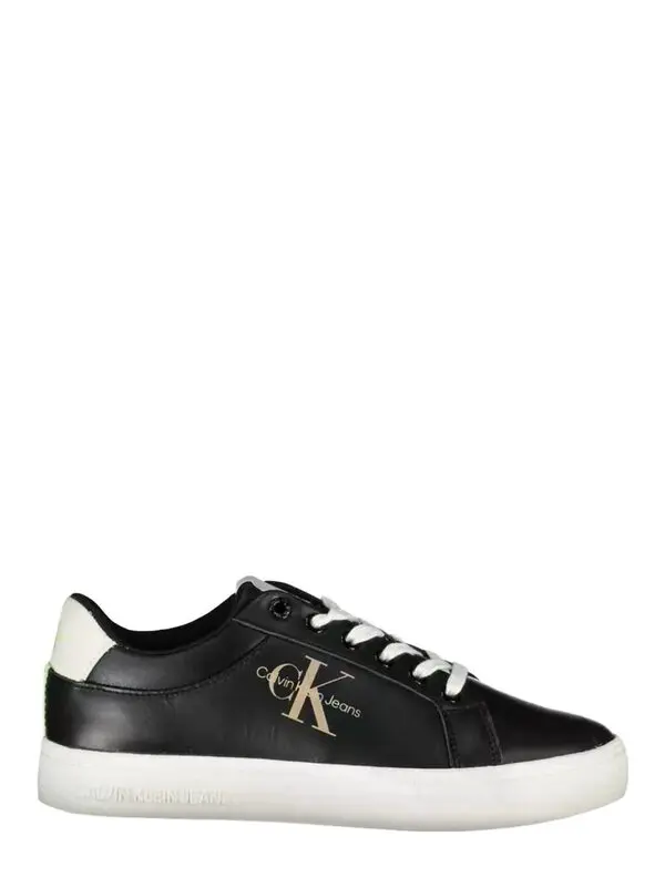 Calvin Klein Lace-up Low-top Sneakers - Black