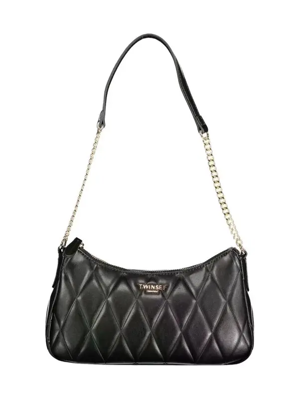 TWINSET Quilted Shoulder Bag - Black