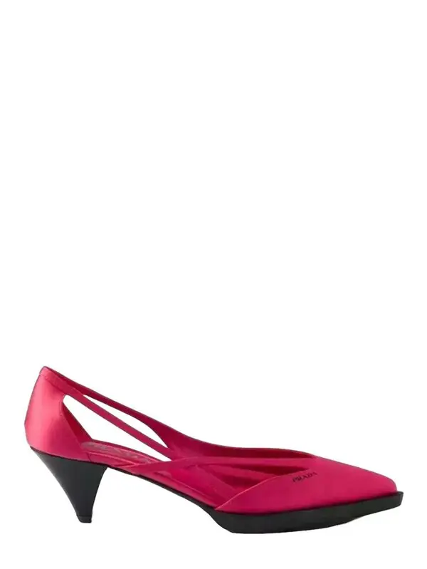 Prada Cutout Detail Pumps - Pink