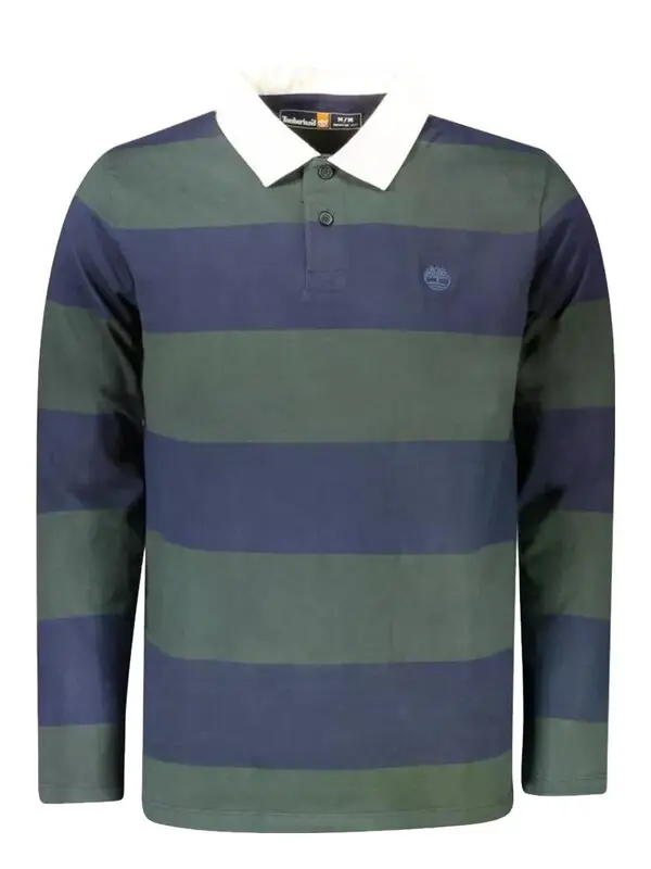 Timberland Striped Long-sleeve Polo Shirt - Green