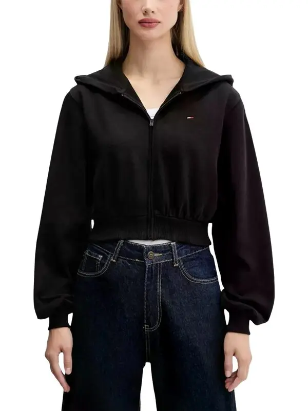 Tommy Hilfiger Zip-up Hoodie - Black