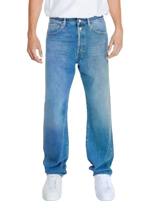 REPLAY Anbass Belt-loop Jeans - Blue