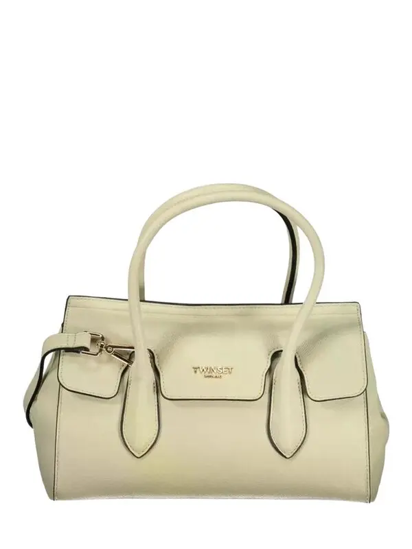 TWINSET Logo-appliqué Tote Bag - Neutrals