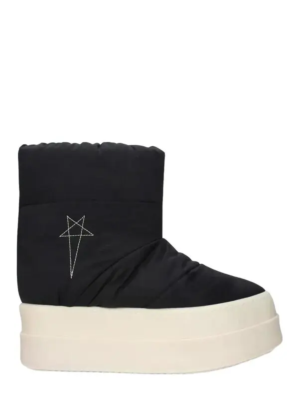 Rick Owens Bozo Tractor Padded Boots - Black
