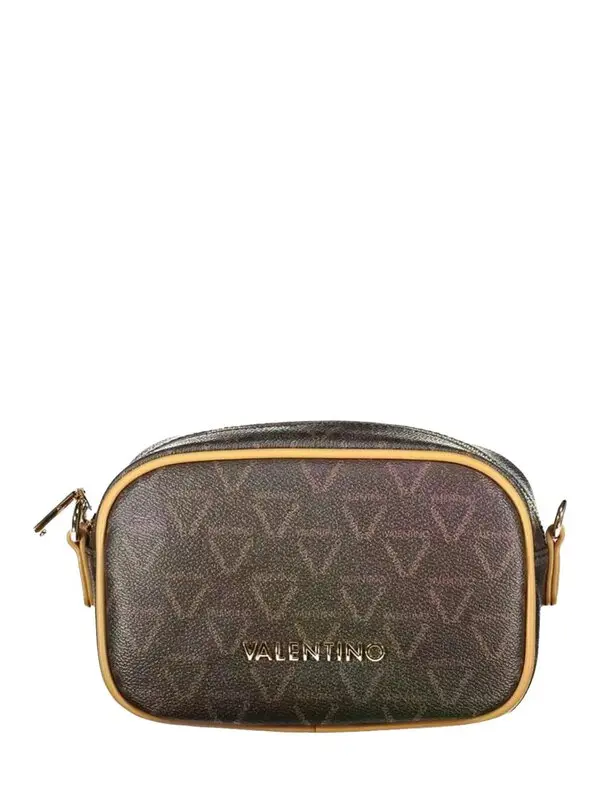 MARIO VALENTINO Monogram-print Crossbody Bag - Brown