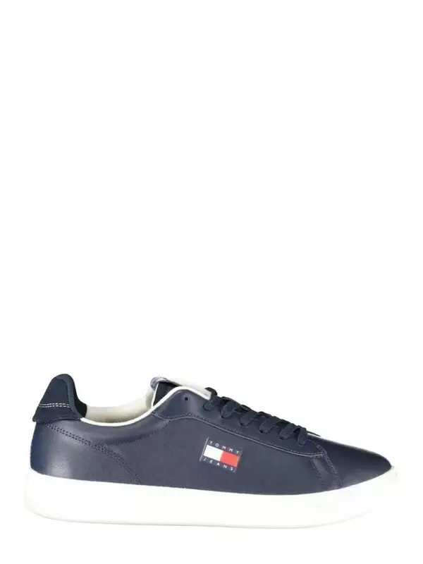 Tommy Hilfiger Logo-patch Sneakers - Blue