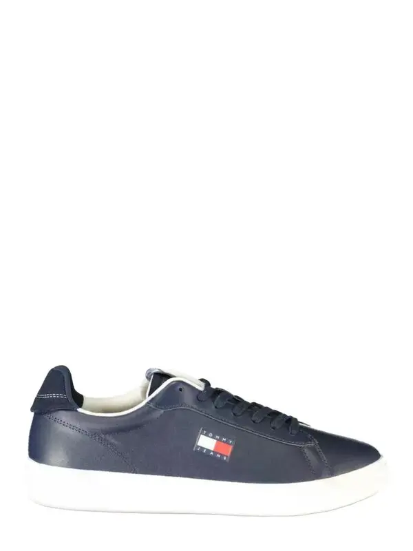 Tommy Hilfiger Logo-patch Sneakers - Blue