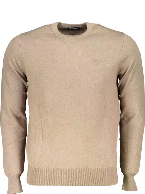 NORTH SAILS Embroidered-logo Crew-neck Jumper - Neutrals
