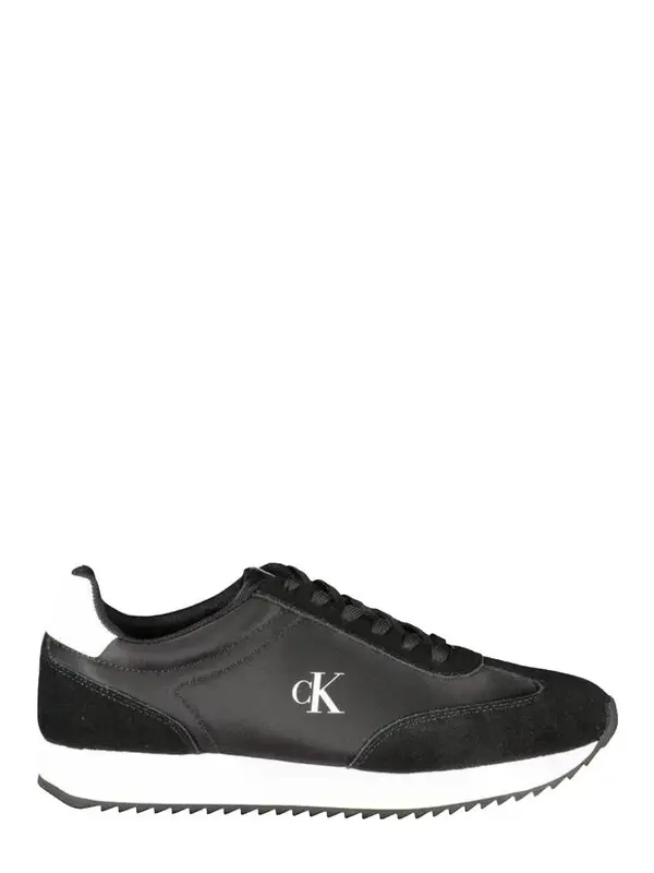Calvin Klein Logo-print Sneakers - Black