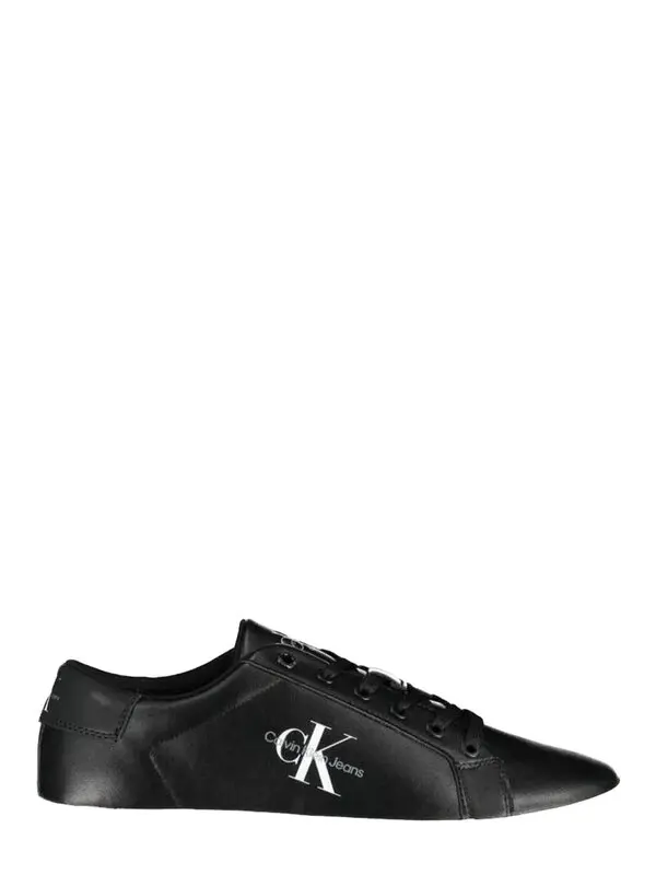 Calvin Klein Logo-print Low-top Sneakers - Black