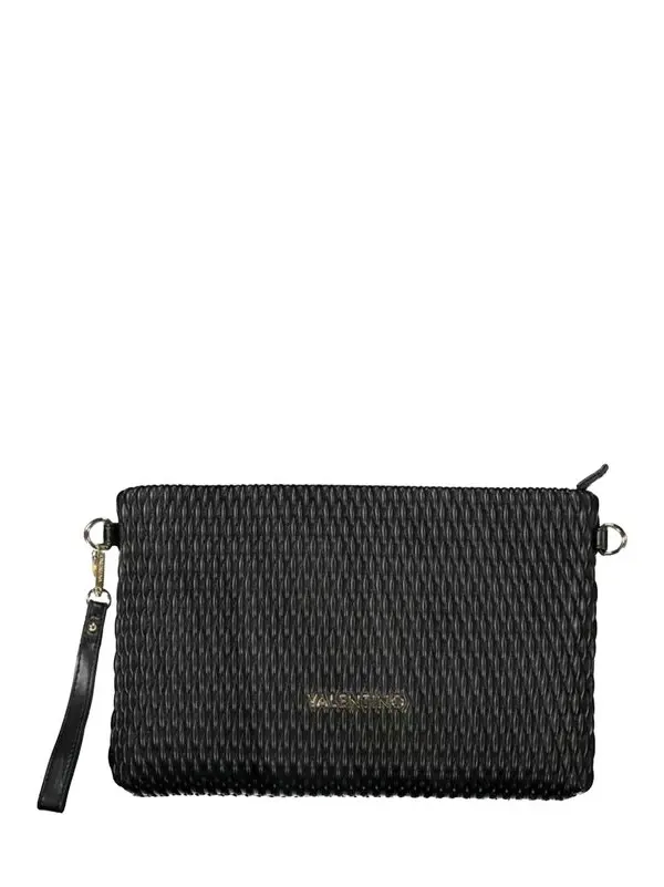 MARIO VALENTINO Quilted Clutch Bag - Black