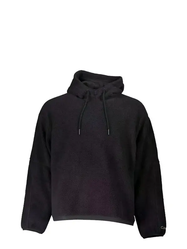 Calvin Klein Fleece-texture Hoodie - Black