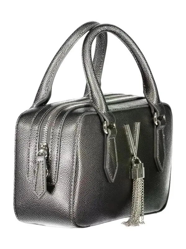MARIO VALENTINO Vlock Tasselled Tote Bag - Silver
