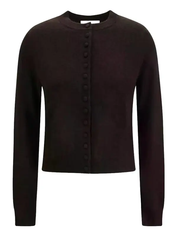 LISA YANG Button-up Cashmere Cardigan - Brown