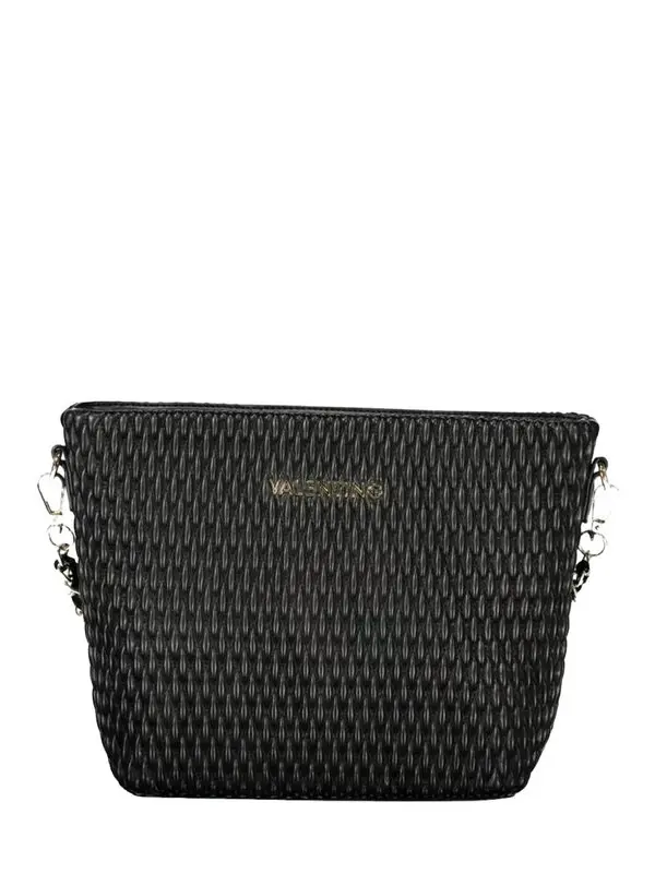 MARIO VALENTINO Logo-detail Quilted Tote Bag - Black