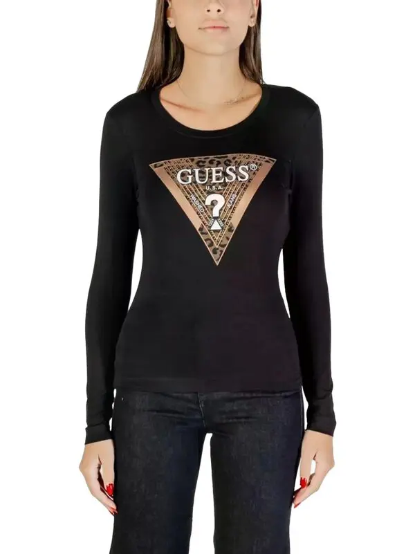 Guess Logo T-shirt - Black