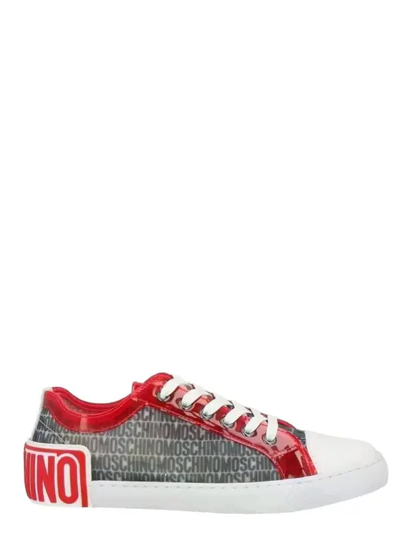 Moschino Logo-print Low-top Sneakers - White