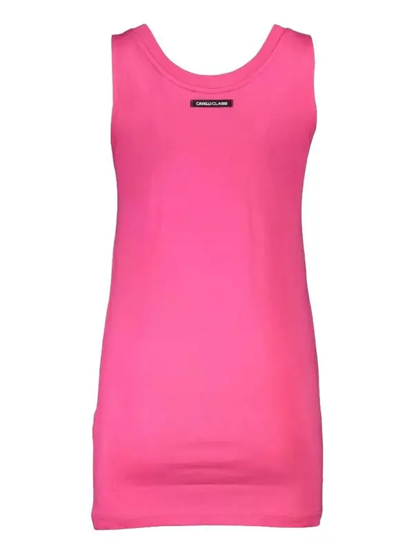 Roberto Cavalli Printed Tank Top - Pink