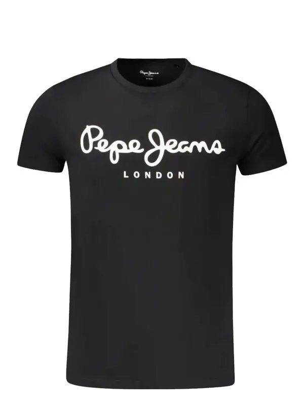 Pepe Jeans Logo-print Cotton T-shirt - Black