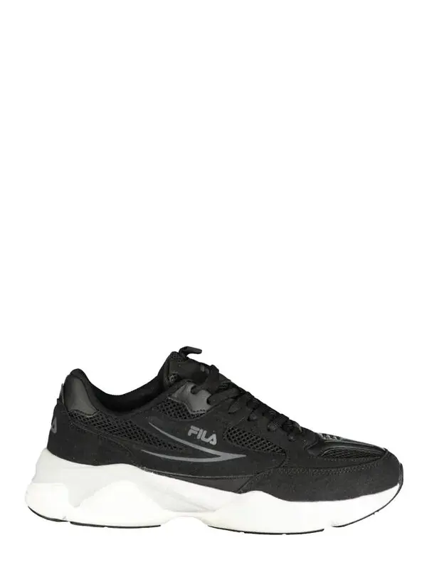 FILA Mesh Panel Sneakers - Black