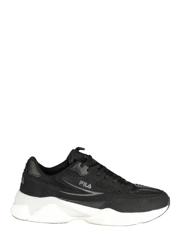 FILA Mesh Panel Sneakers - Black