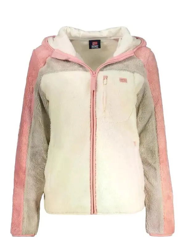 NORWAY 1963 Colourblock Fleece Jacket - Neutrals