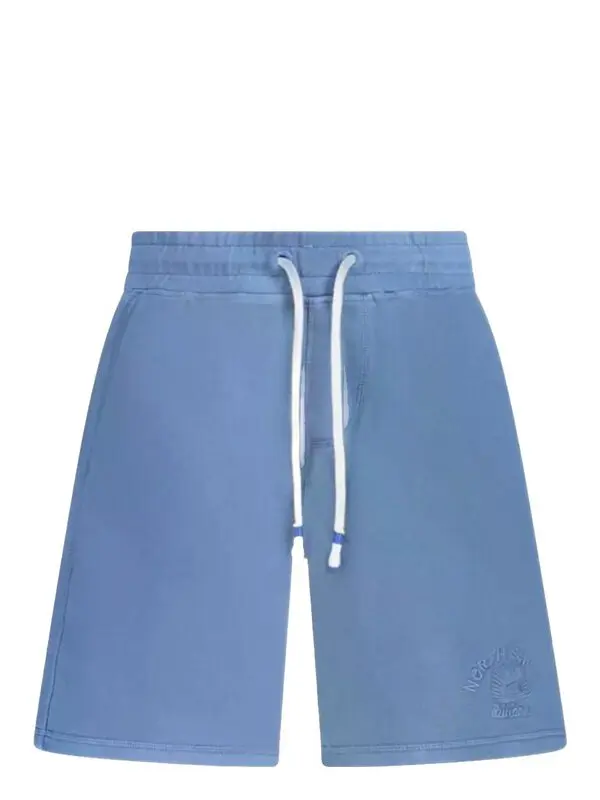 NORTH SAILS Cotton Drawstring Shorts - Blue