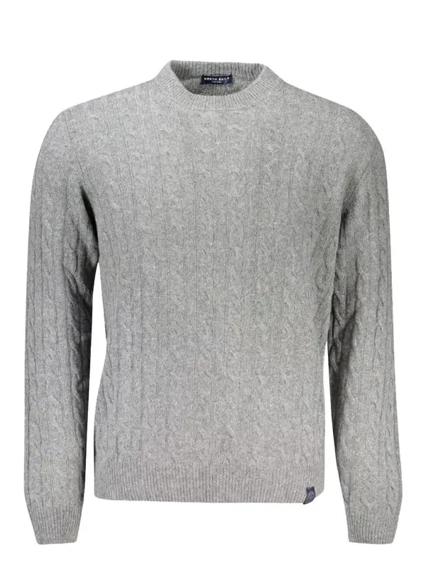 NORTH SAILS Cable-knit Sweater - Grey