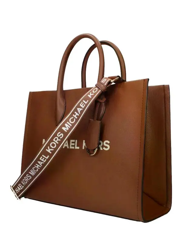 Michael Kors Logo-print Tote Bag - Brown