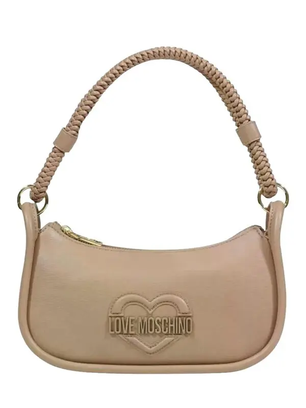 Moschino Heart-motif Shoulder Bag - Neutrals