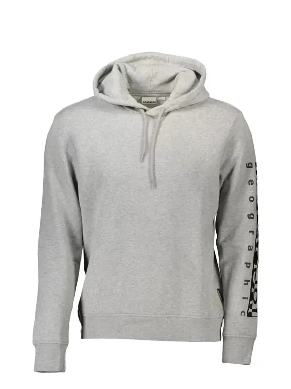 NAPAPIJRI Graphic-print Hoodie - Grey