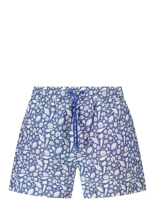 NORTH SAILS Seashell-print Swim Trunks - Blue