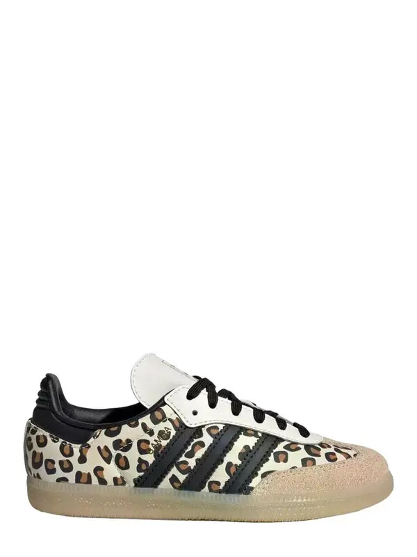Adidas Samba Og Leopard-print Sneakers - Neutrals