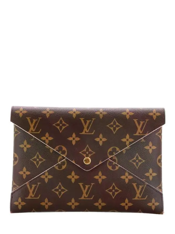 LOUIS VUITTON Kirigami Pochette Monogram Canvas Gm Pouch - Brown