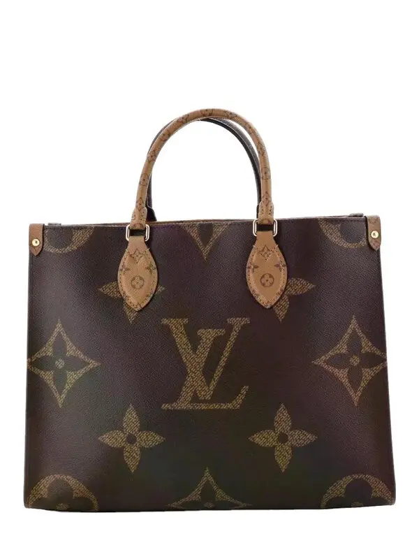 LOUIS VUITTON Onthego Reverse Monogram Giant Mm Tote Bag - Brown