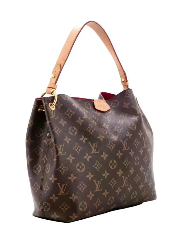 LOUIS VUITTON Graceful Handbag Monogram Canvas Pm - Brown