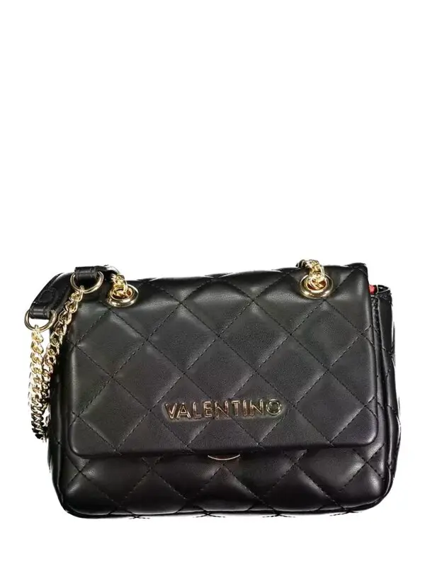 MARIO VALENTINO Ocarina Quilted Cross Body Bag - Black