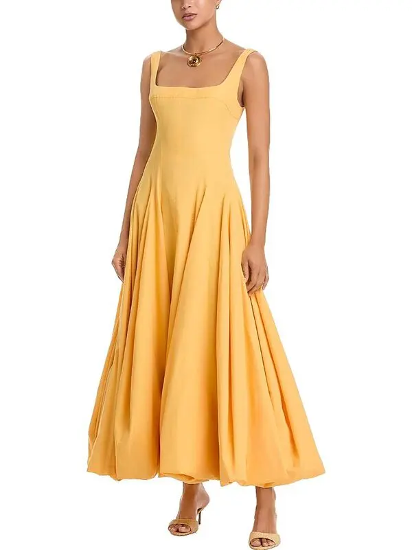 Simkhai Hally Bubble Hem Dress - Mango