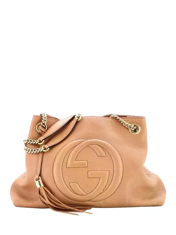 Gucci Soho Medium Shoulder Bag - Neutrals