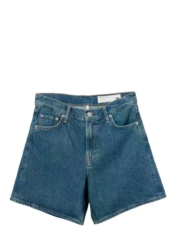 Rag & Bone Kaia Shorts - Blue