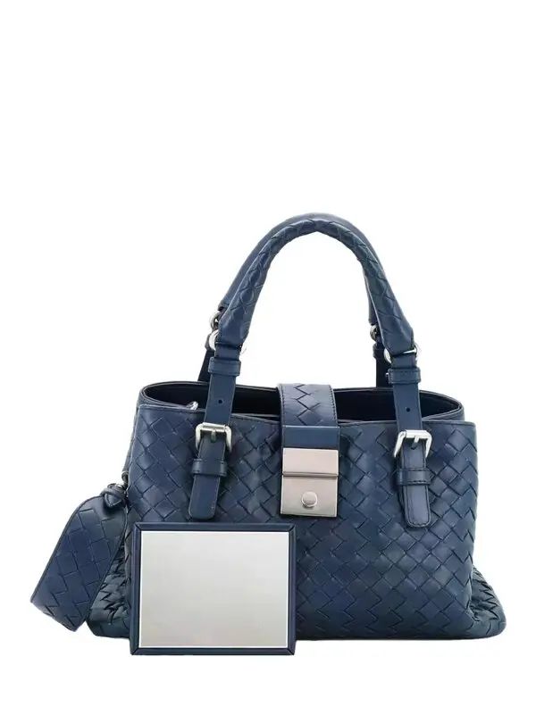 Bottega Veneta Roma Mini Tote Bag - Blue
