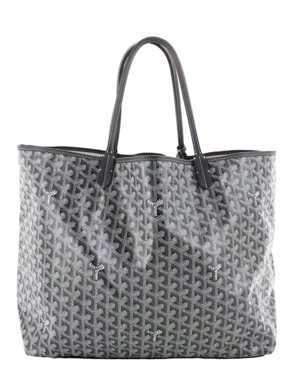 Goyard Saint Louis Coated Canvas Gm Tote Bag - Grey