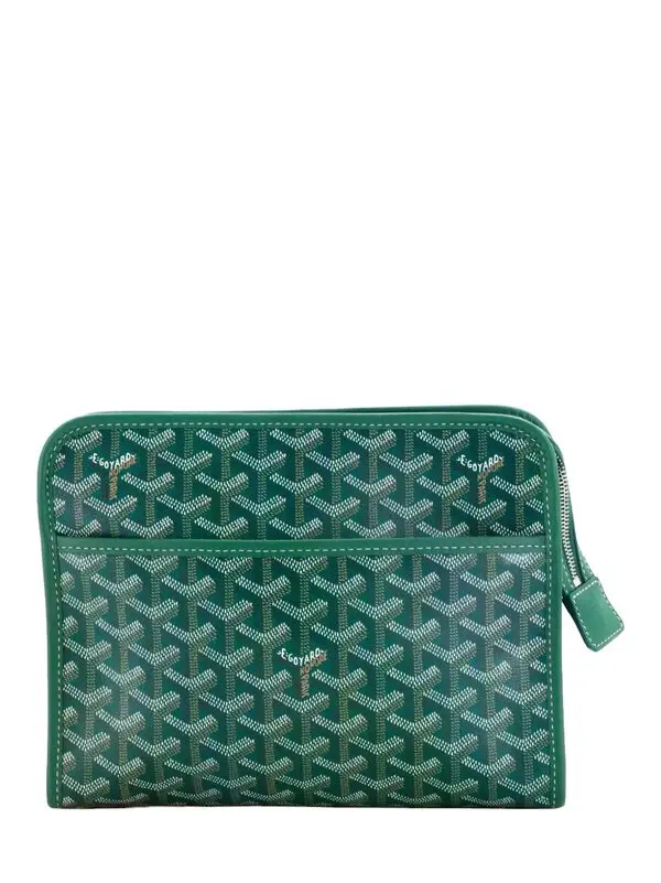 Goyard Jouvence Toiletry Pouch Coated Canvas Mm - Green
