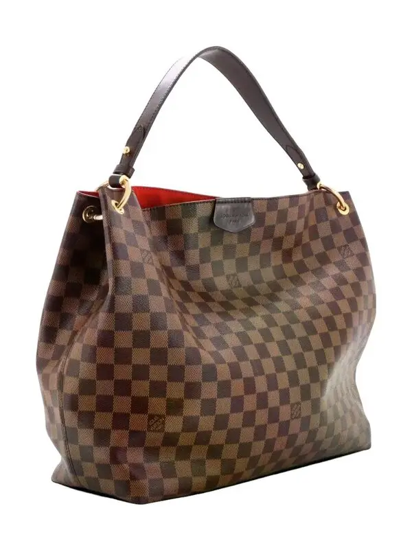 LOUIS VUITTON Graceful Handbag Damier Mm Hobo Bag - Brown