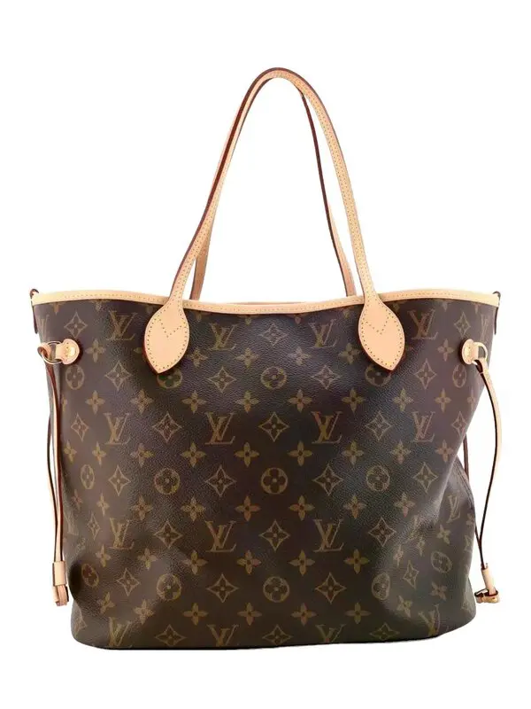 LOUIS VUITTON Neverfull Bandouliere Mm Tote Bag - Brown