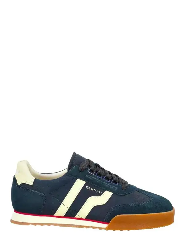 Gant Baylle Striped Lace-up Sneakers - Blue