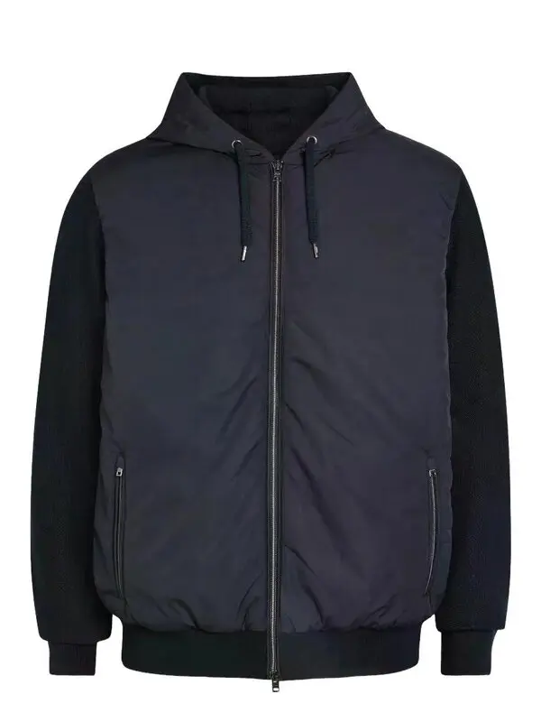 Herno Hooded Jacket - Blue