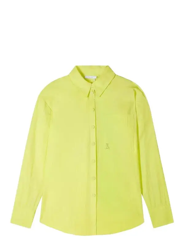 Patrizia Pepe Technical Chest-pocket Shirt - Yellow