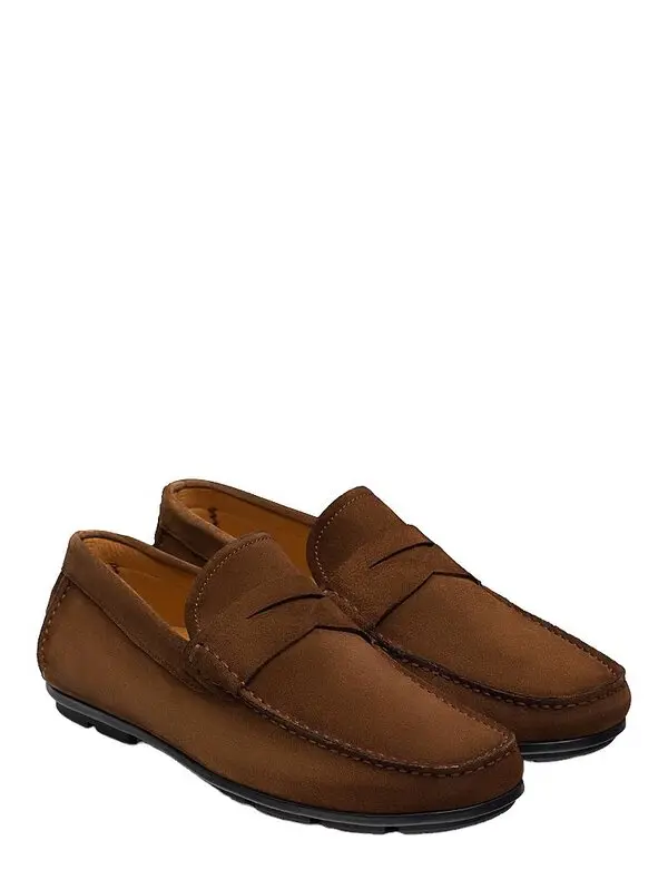 Magnanni Monterey Penny Driver Loafer - Cognac